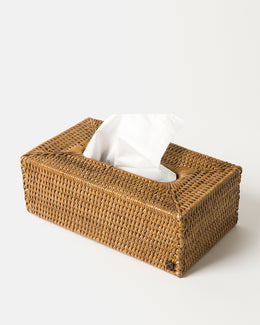 Rattan Tissue Box - In 2 Shapes – Kalinko