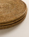 Rattan Placemats - Medium Size - Set Of 4 – Kalinko